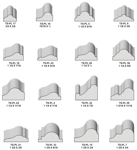 Window Moulding Profiles
